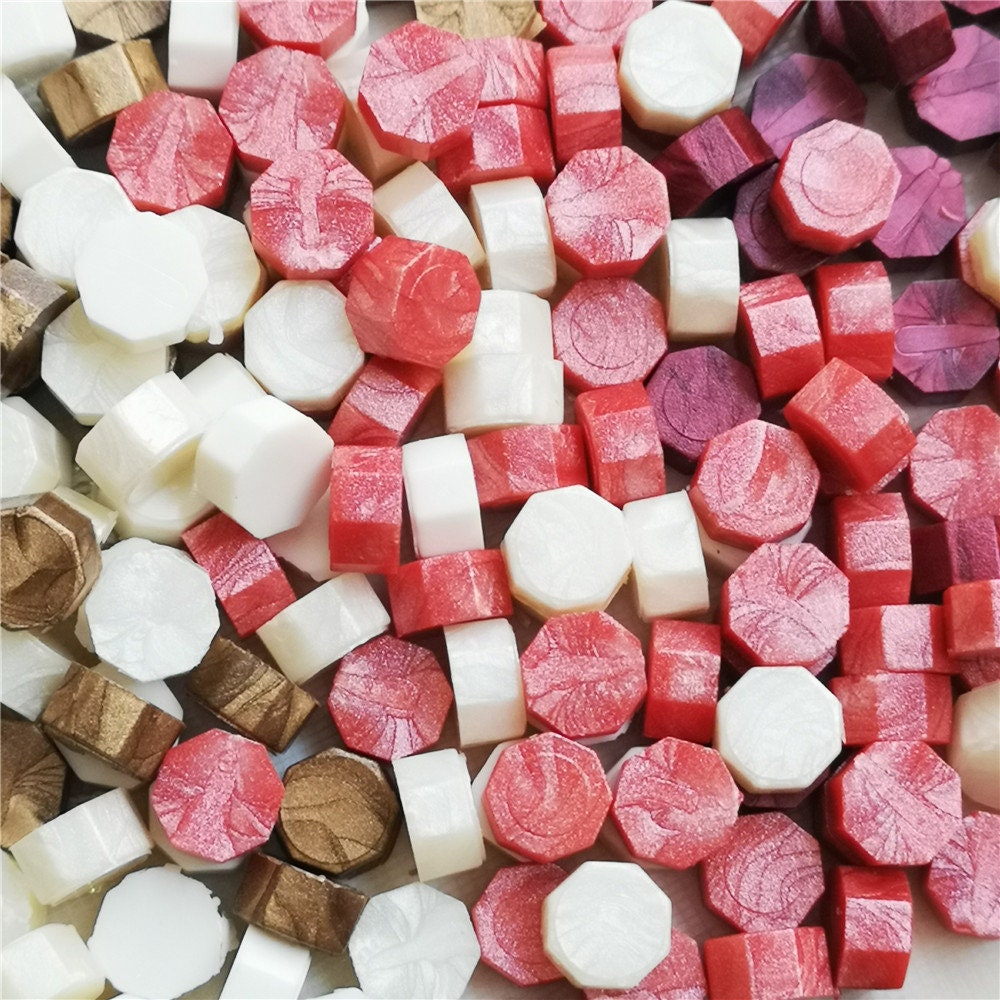 100Pcs Sealing Wax Beads Stamp Craft Wedding Invitation | Etsy