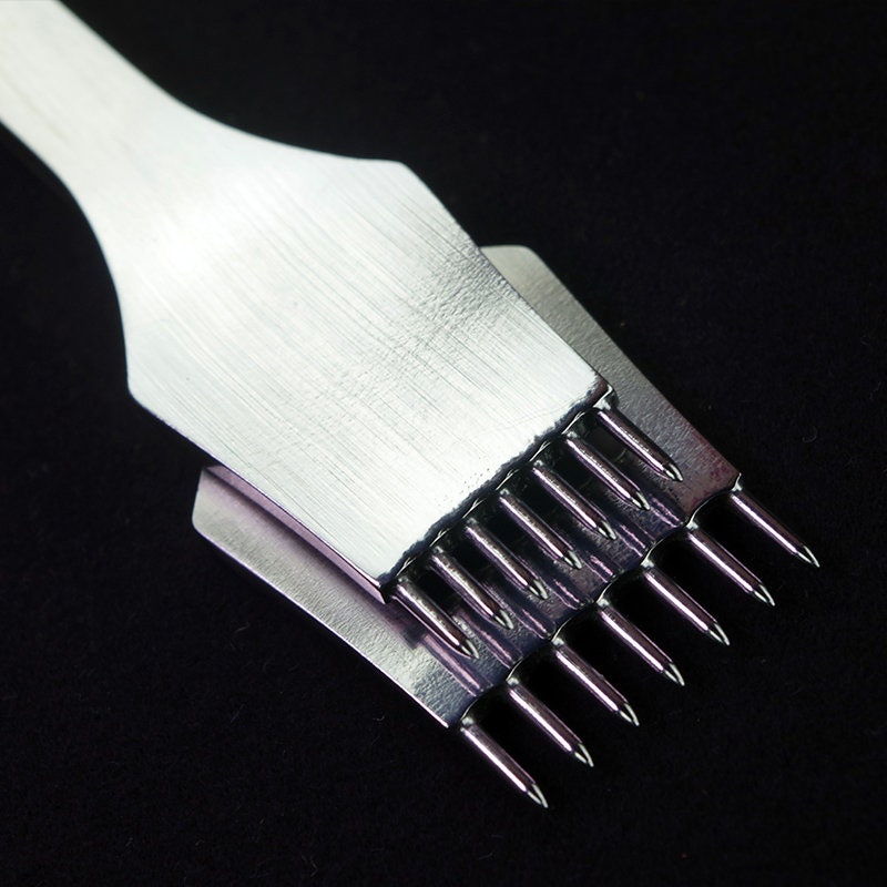 Leathercraft Stitching Circle Round Prong Chisel Round Punch Pricking ...