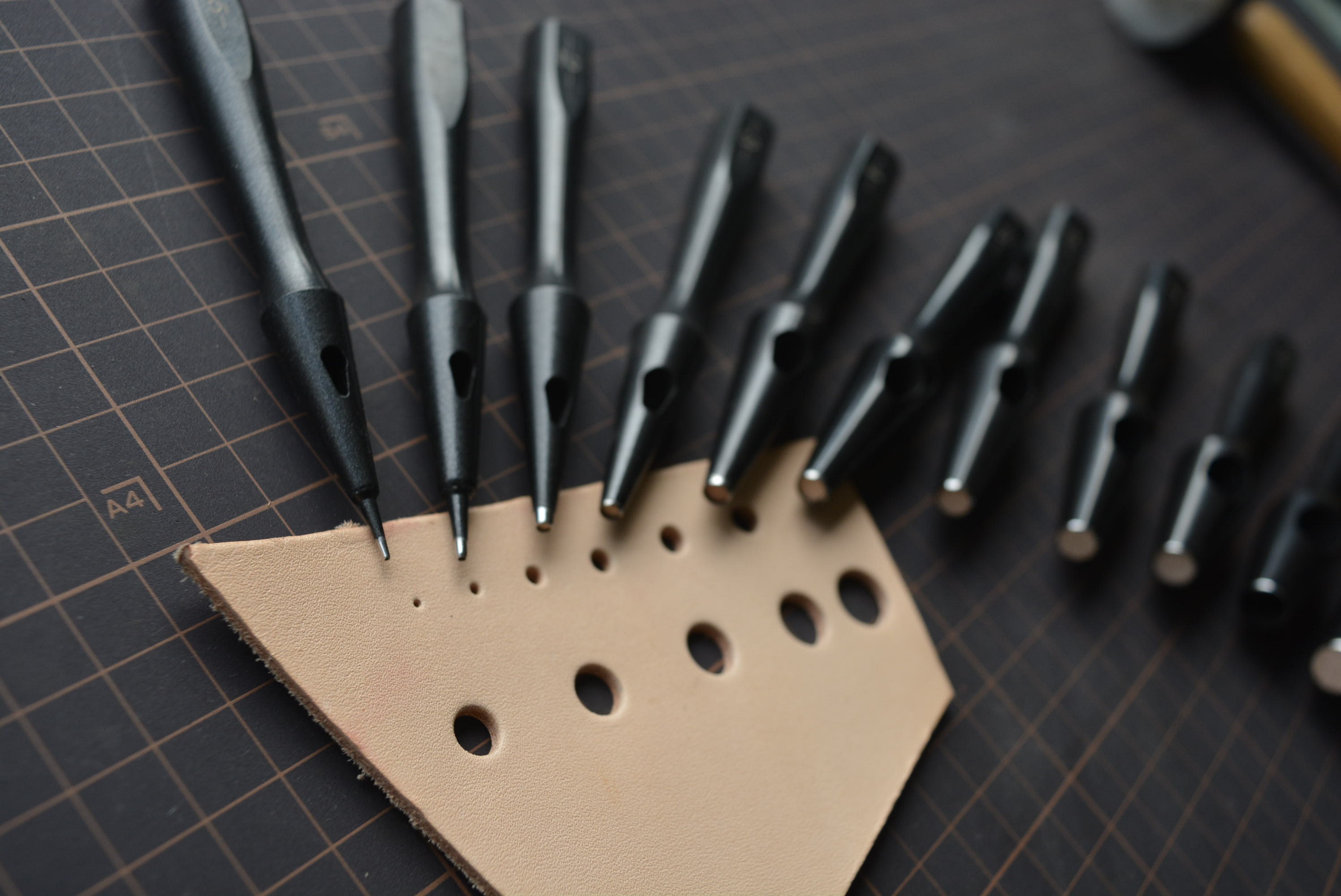 Leather Belt Punch Hole Punch black High Quality - Etsy