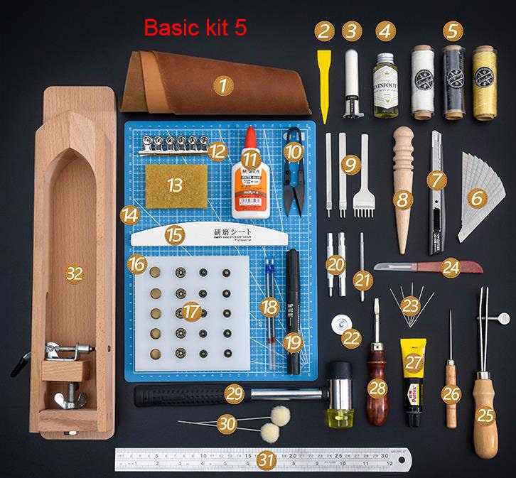 Professional / Basic Tools for Leather Craft Sewing DIY Hand - Etsy Canada