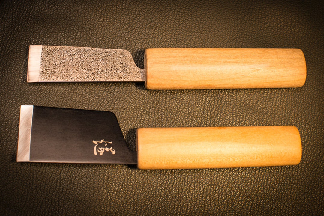 D2 Steel Utility Skiver Beveler Premium Skiving Knife Cut Blade Leather ...