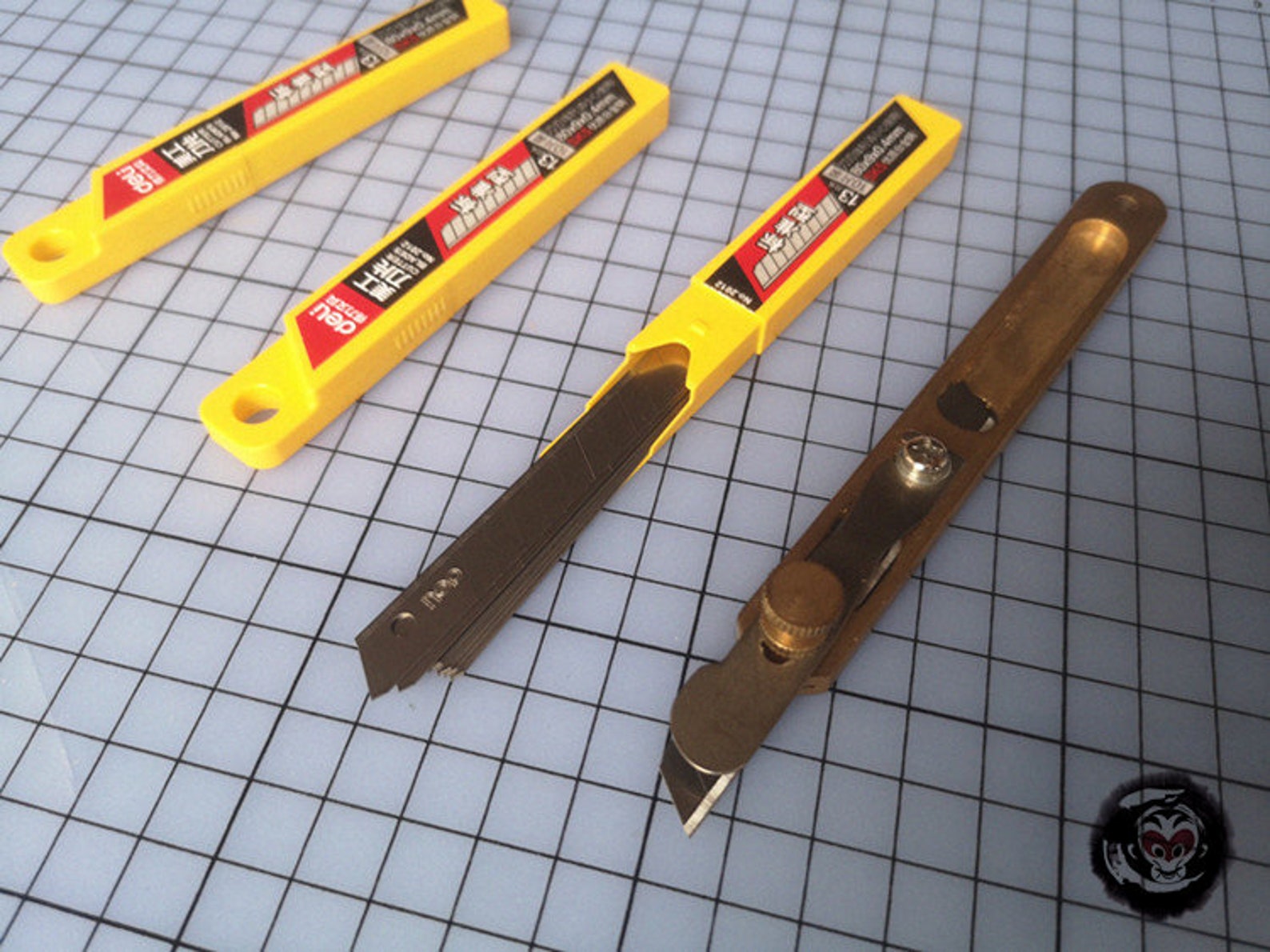 Leather Craft Tools Incision Cutter Knife Copper Trimming - Etsy