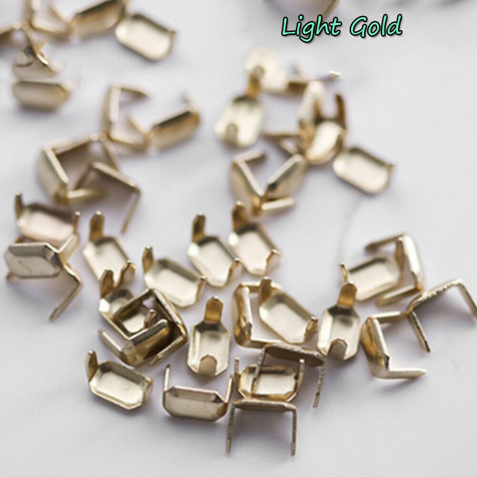 Solid Brass Leather Staples for Belt Loops Fastener Holder - Etsy