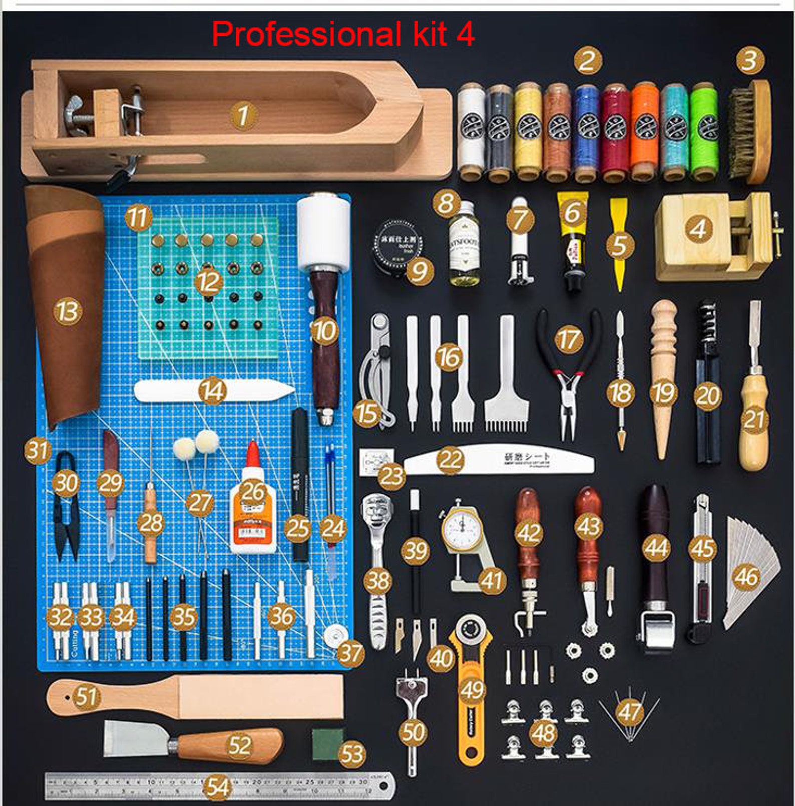 Professional / Basic Tools for Leather Craft Sewing DIY Hand - Etsy