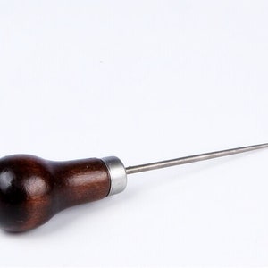 Leathercraft Tools Wooden Awl Stitching Needle Felting Sewing - Etsy