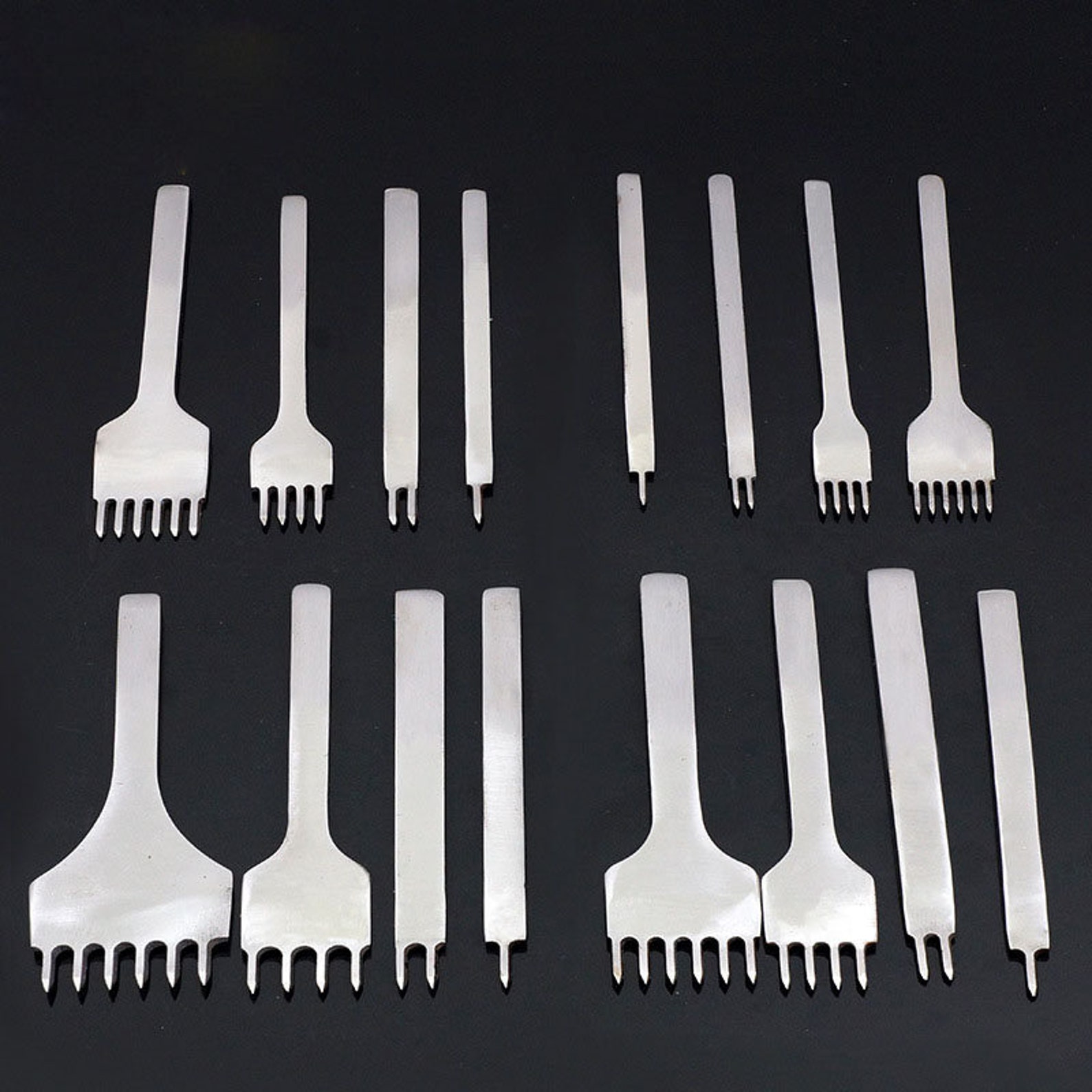 3/4/5/6mm Chisels Diamond Set of 4 Pcs Leather Craft Tool Hole - Etsy