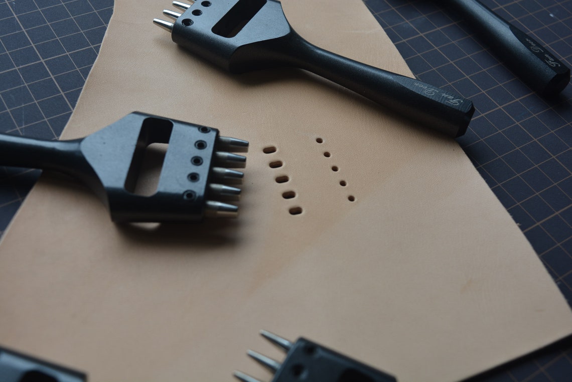 Watch Strap Punch 5 Holes Hollow Leathercraft Leatherwork Handcraft ...