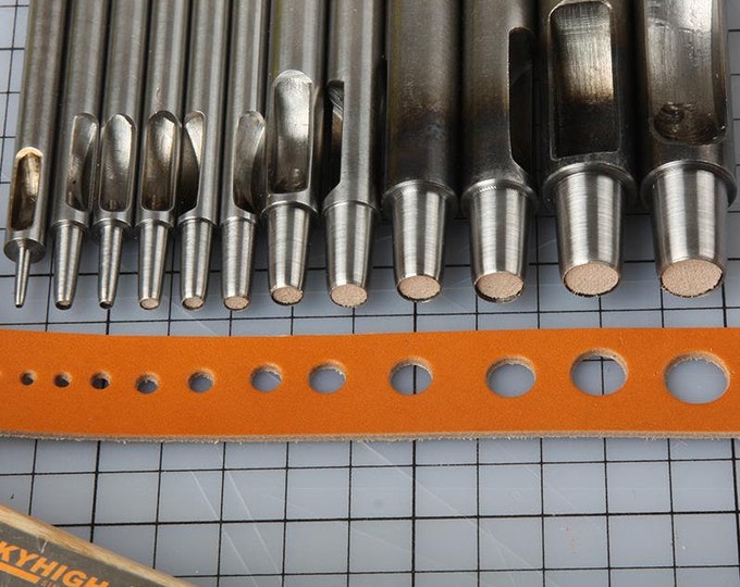 4/5/6mm Leather Craft Round Hole Punches Hand Sewing Spacing - Etsy