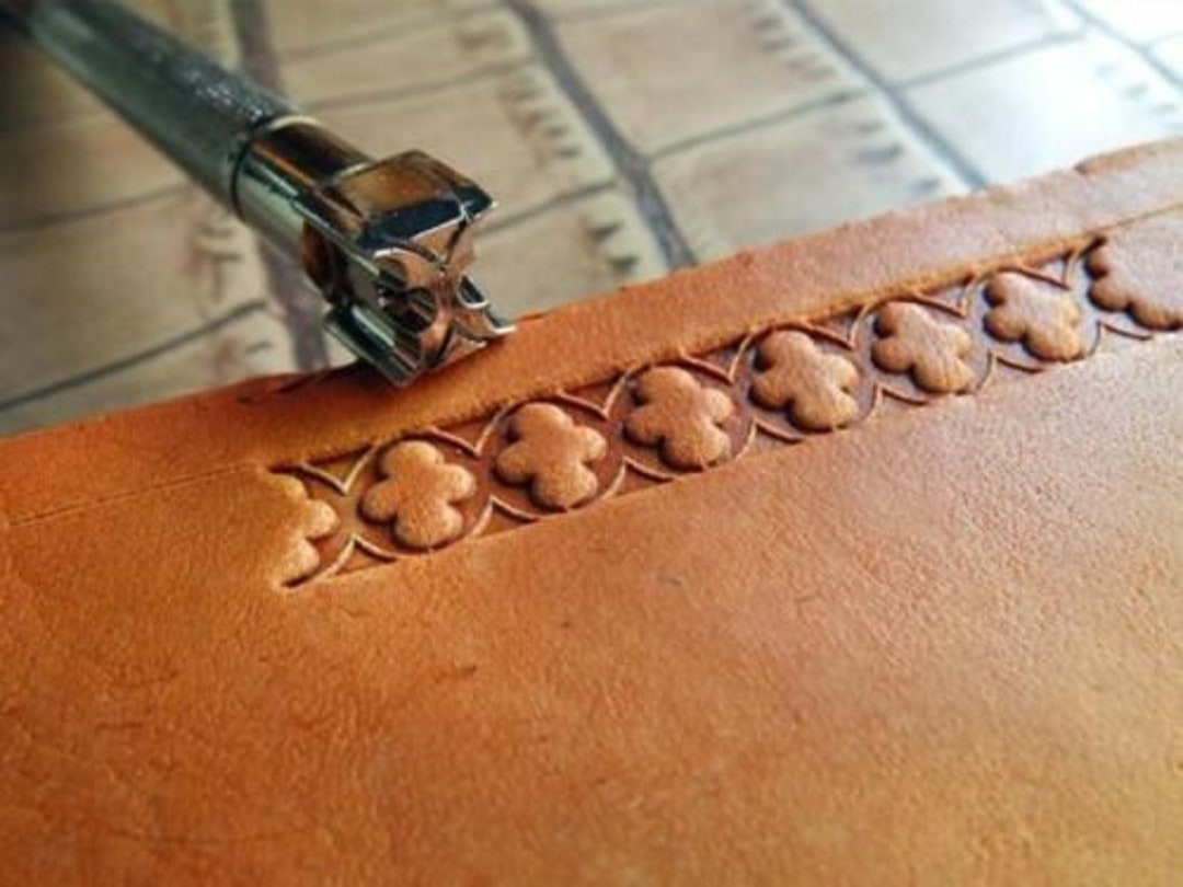 Leather Sramp Stainless Steel Leather Craft Geometric Decorative ...