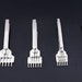 3/4/5/6mm Chisels Diamond Set of 4 Pcs Leather Craft Tool Hole Punches Stitching Punch 1 2 4 6 ...