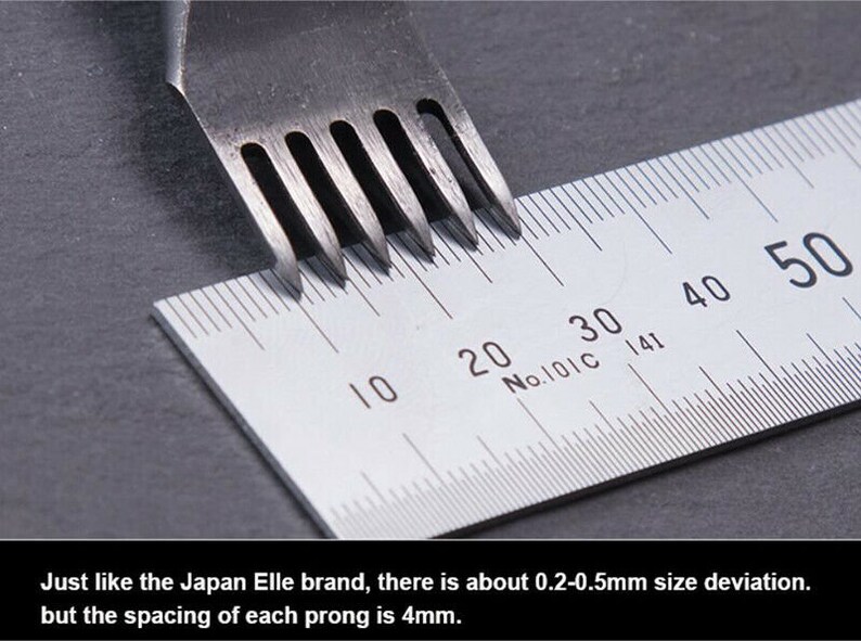 Diamond Leather Lacing Stitching Chisel Craft Pricking Iron - Etsy