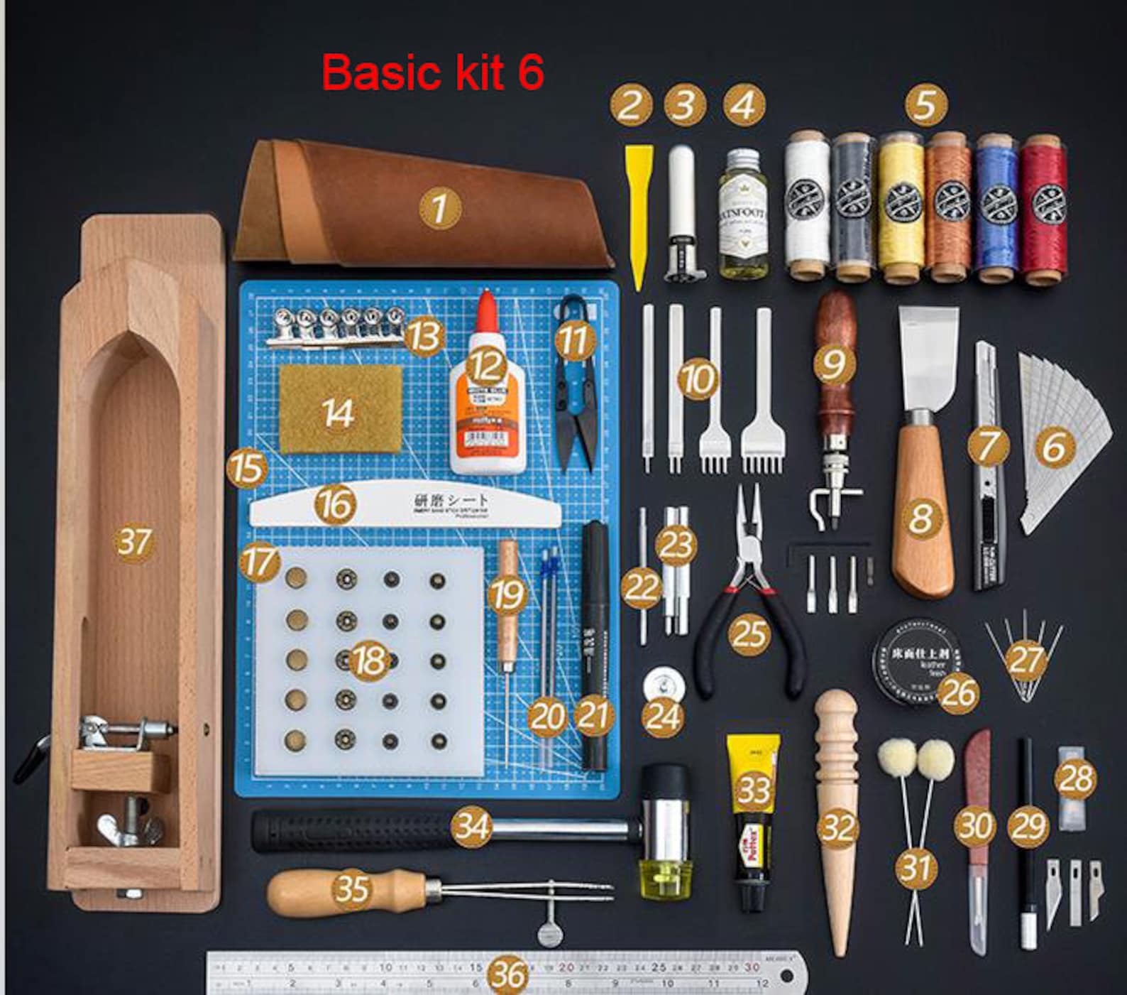 Professional / Basic Tools for Leather Craft Sewing DIY Hand - Etsy Canada