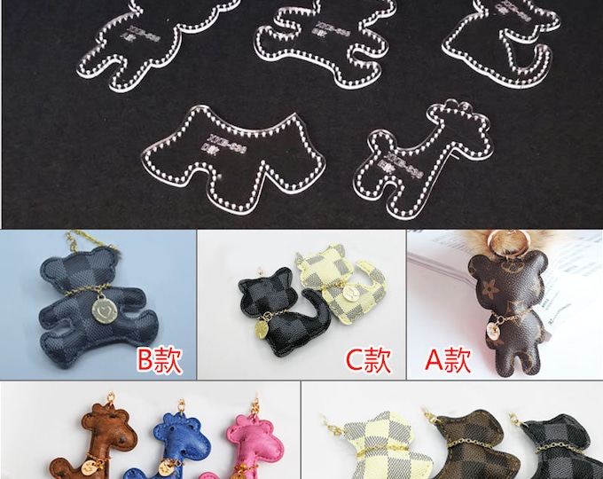 Leather Craft Acrylic Watch Strap Band Stencil Template Tool DIY ...