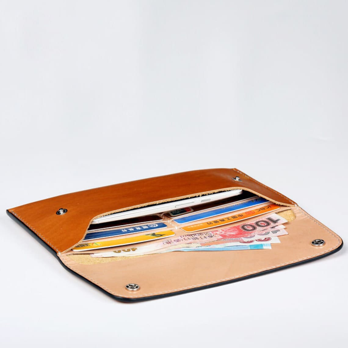 Leathercraft Wallet Leather Template Double Buckle Acrylic | Etsy