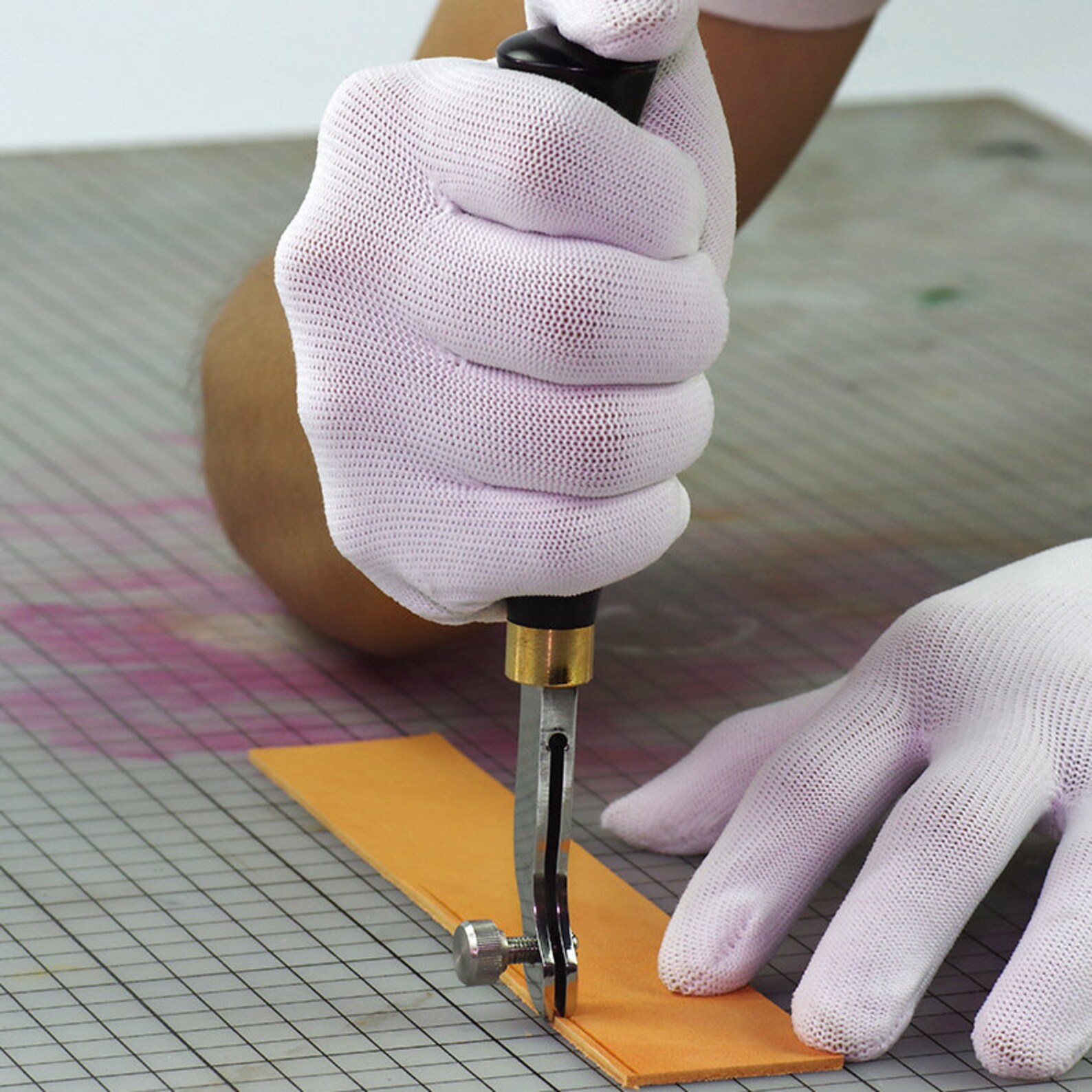 Leathercraft Adjustable Leather Edge Stitching Scribing | Etsy