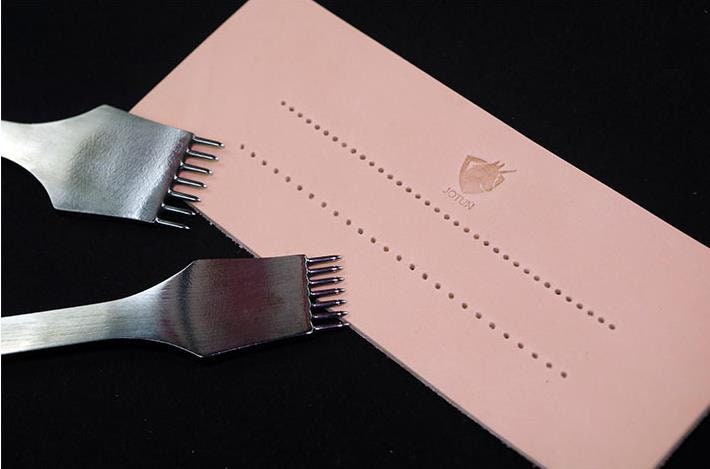 Leathercraft Stitching Circle Round Prong Chisel Round Punch Pricking ...