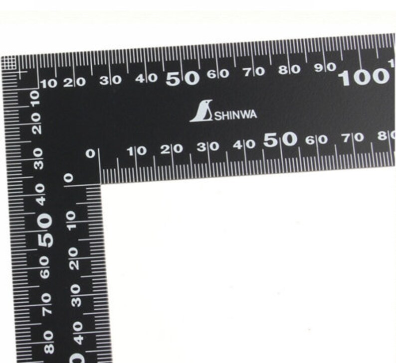 Japan SHINWA Tri Framing Set Square Right Angle Straight Edge - Etsy