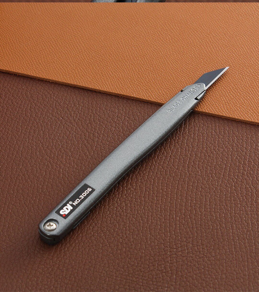 30 Degree Aluminium Diecast Crip 9mm Cutter Tip Utility Knife Leather ...