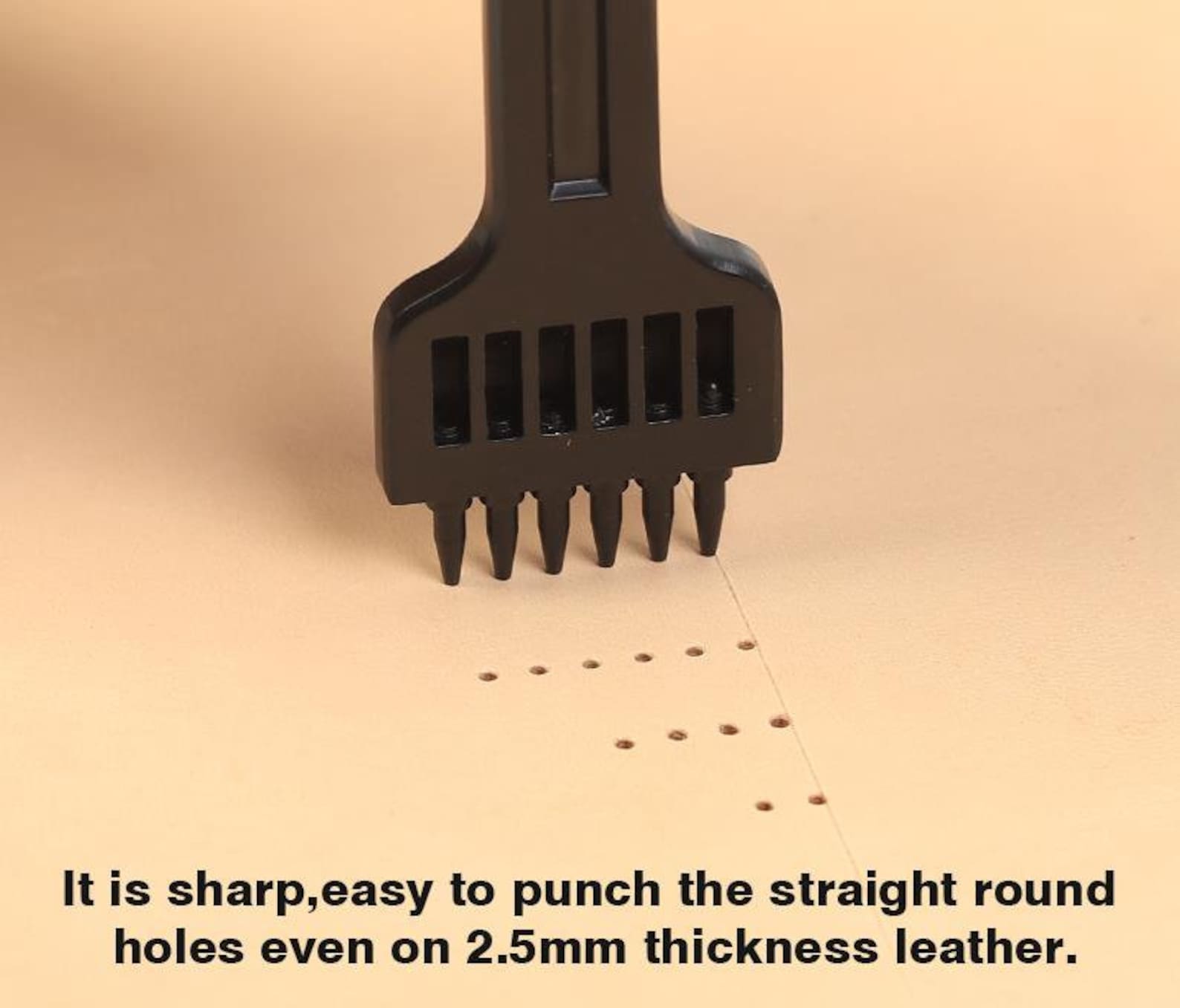 4/5/6mm Leather Craft Round Hole Punches Hand Sewing Spacing | Etsy