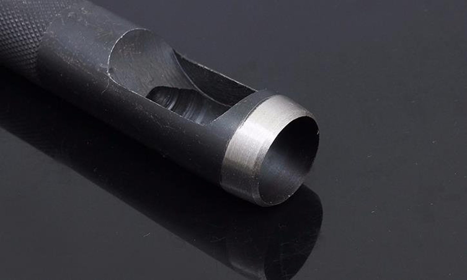 Poinçon creux en cuir / trou de forage outil - 1mm à 25mm durable acier ...