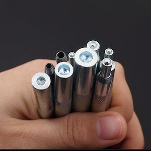 Leather Craft Tool 831/633/655/201 Punch Snap Popper Rivet Button ...