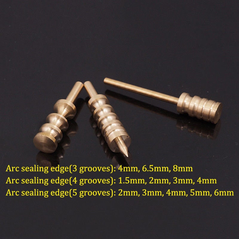 Solid Brass Solder Iron Tip Burn Edge Decorate Leather Slicker ...
