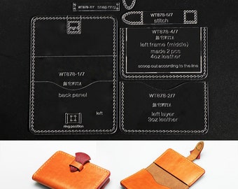 Leather Craft Acrylic Watch Strap Band Stencil Template Tool - Etsy