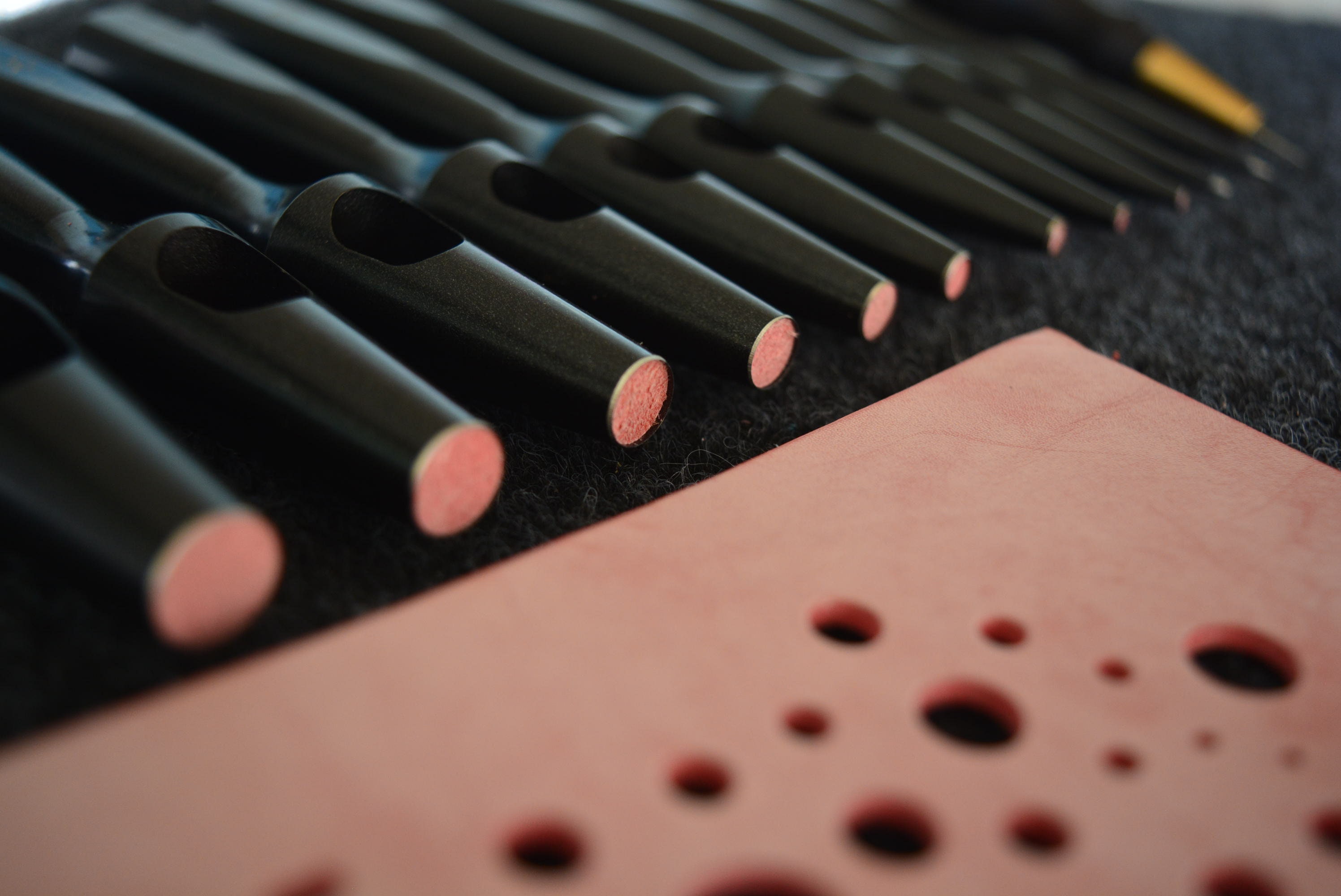 Leather Belt Punch Hole Punch black High Quality - Etsy