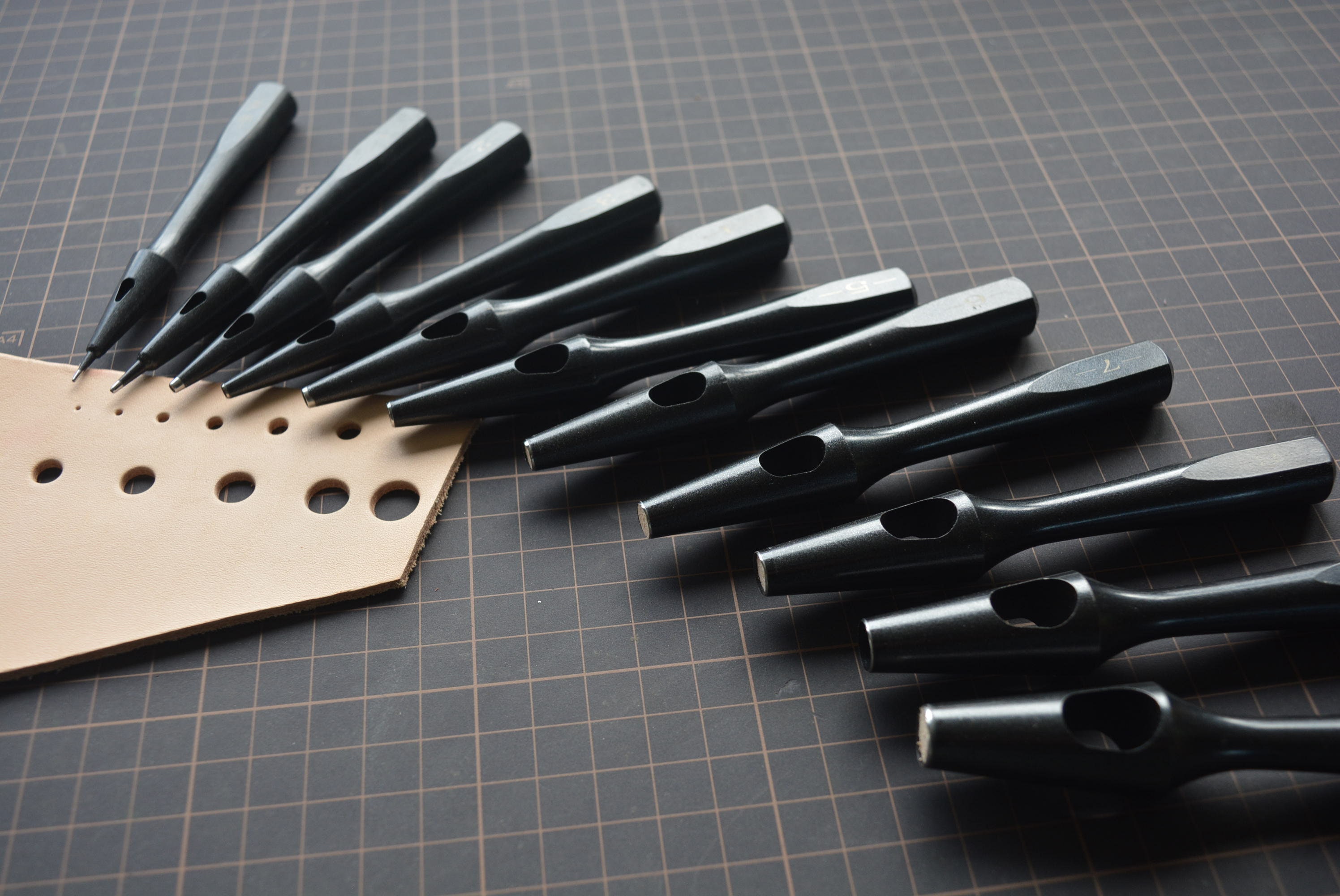 Leather Belt Punch Hole Punch black High Quality - Etsy