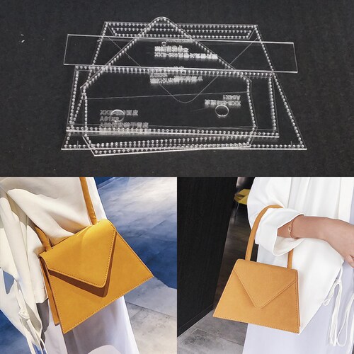 Women Handbag Shoulder Bag Crossbag Bag Acrylic Template - Etsy