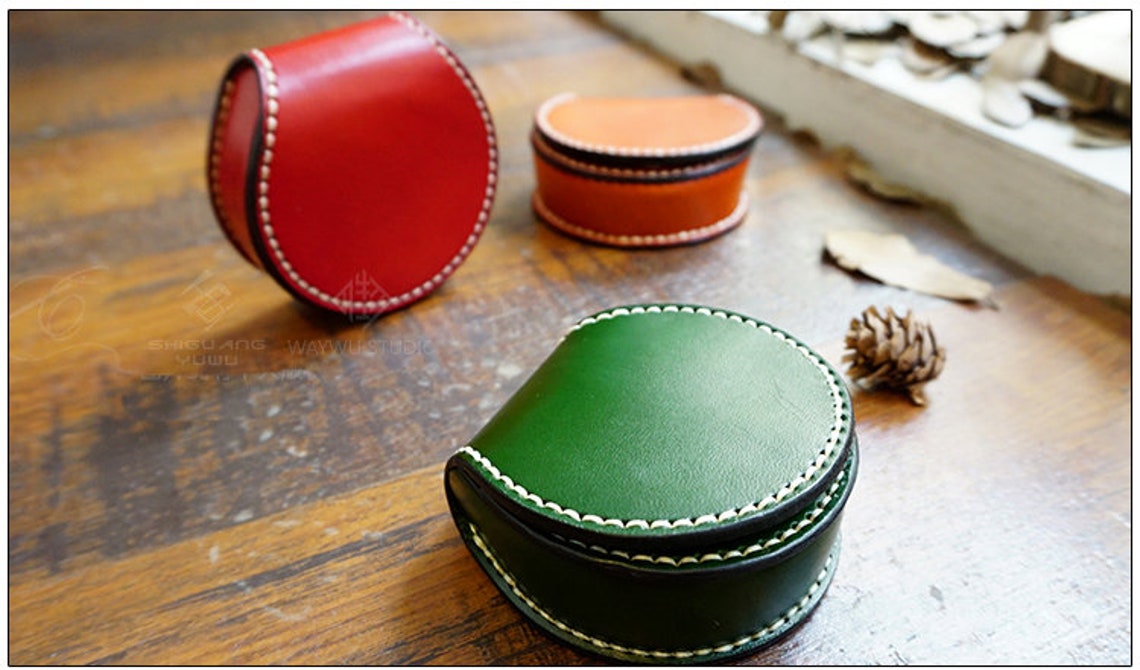 Leathercraft Coin Purse Coin Bag Handbag Template Clear - Etsy