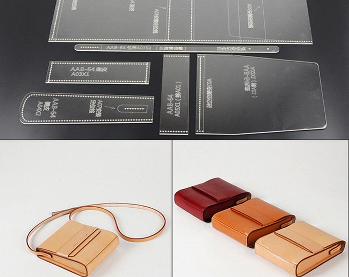 Women Handbag Men Handbag Bag Acrylic Template Leather Pattern | Etsy