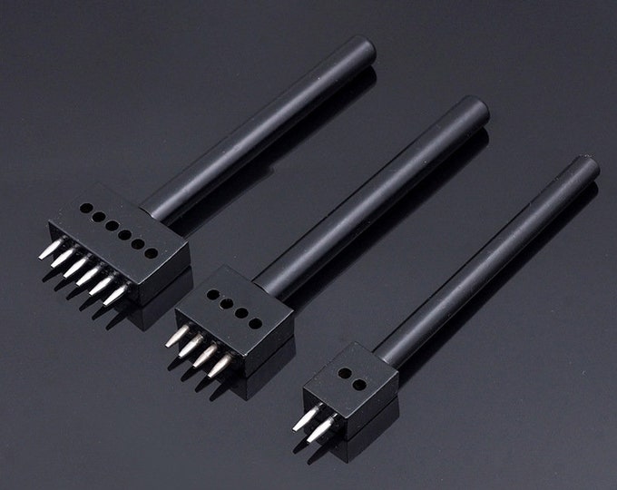 4/5/6/8mm Leather Stitching Prong Punch Round Holes / Leather | Etsy