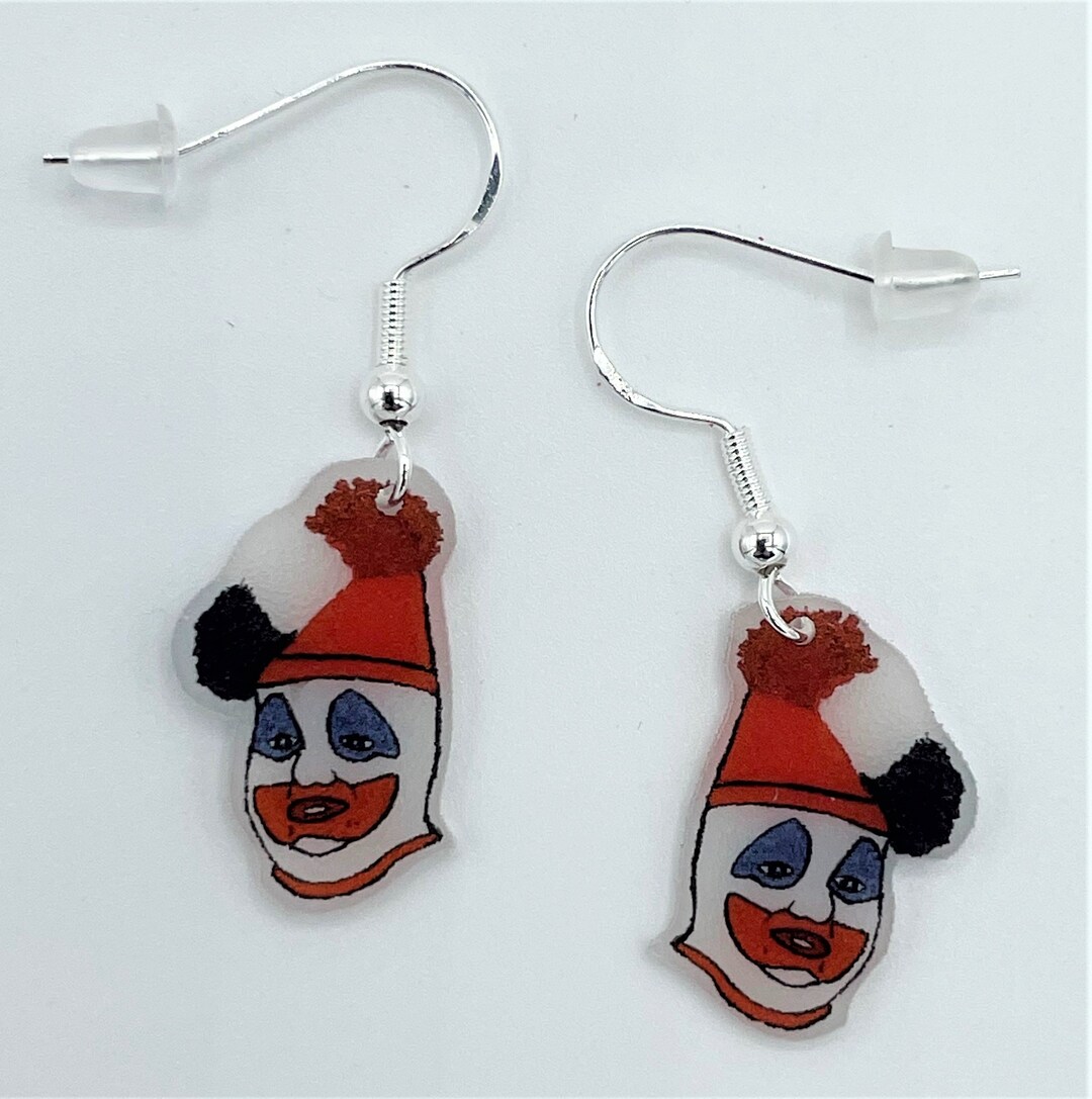 Serial Killer Earrings Jewelry True Crime Horror Retro John Wayne Gacy ...