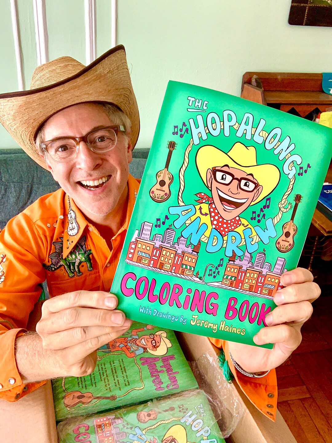 Hopalong Andrew Coloring Book - Etsy