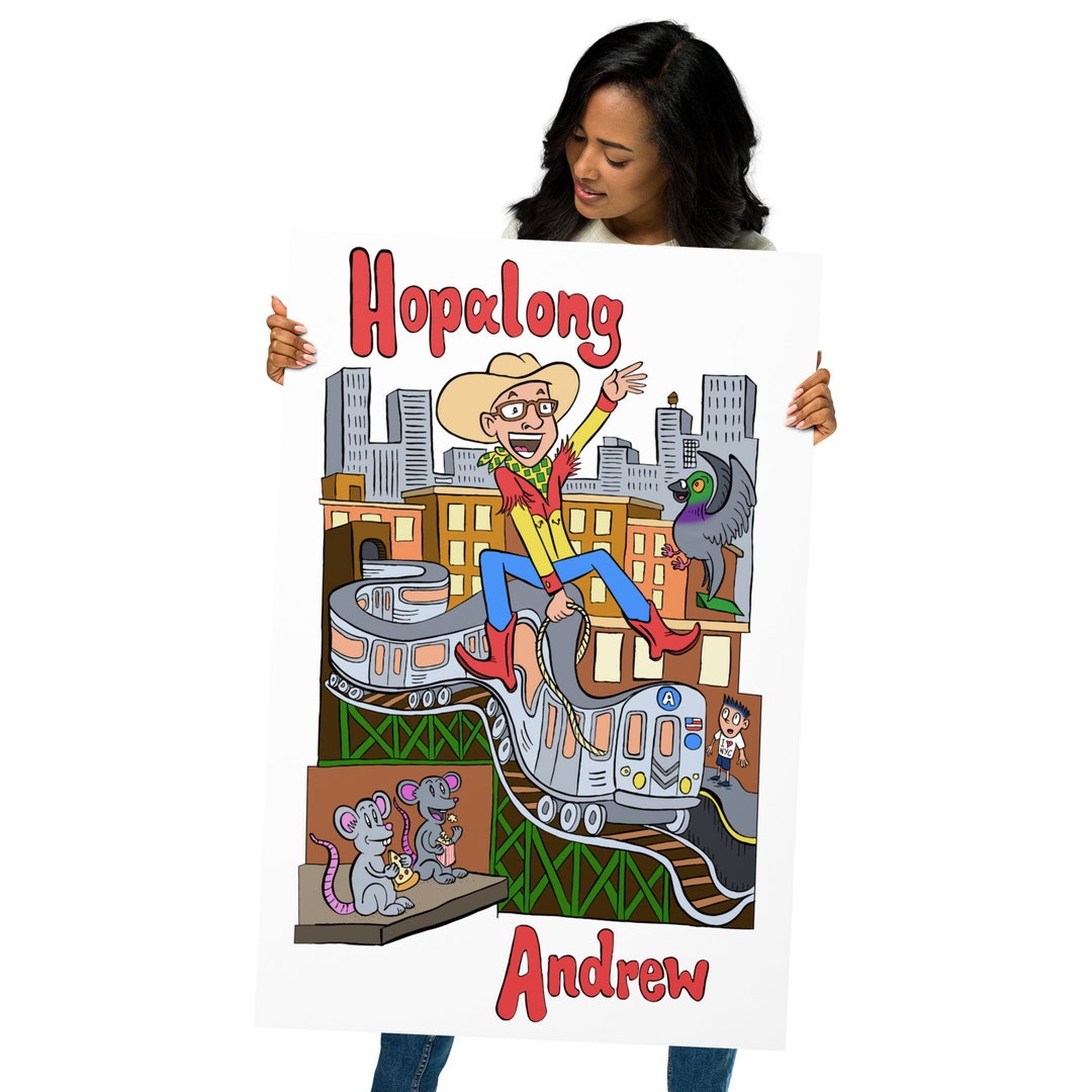 Hopalong Andrew City Kid Poster - Etsy