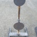 Steel Gong Target Stand (bolt Base) W/ 2 New Adjustable Height Hangers ...