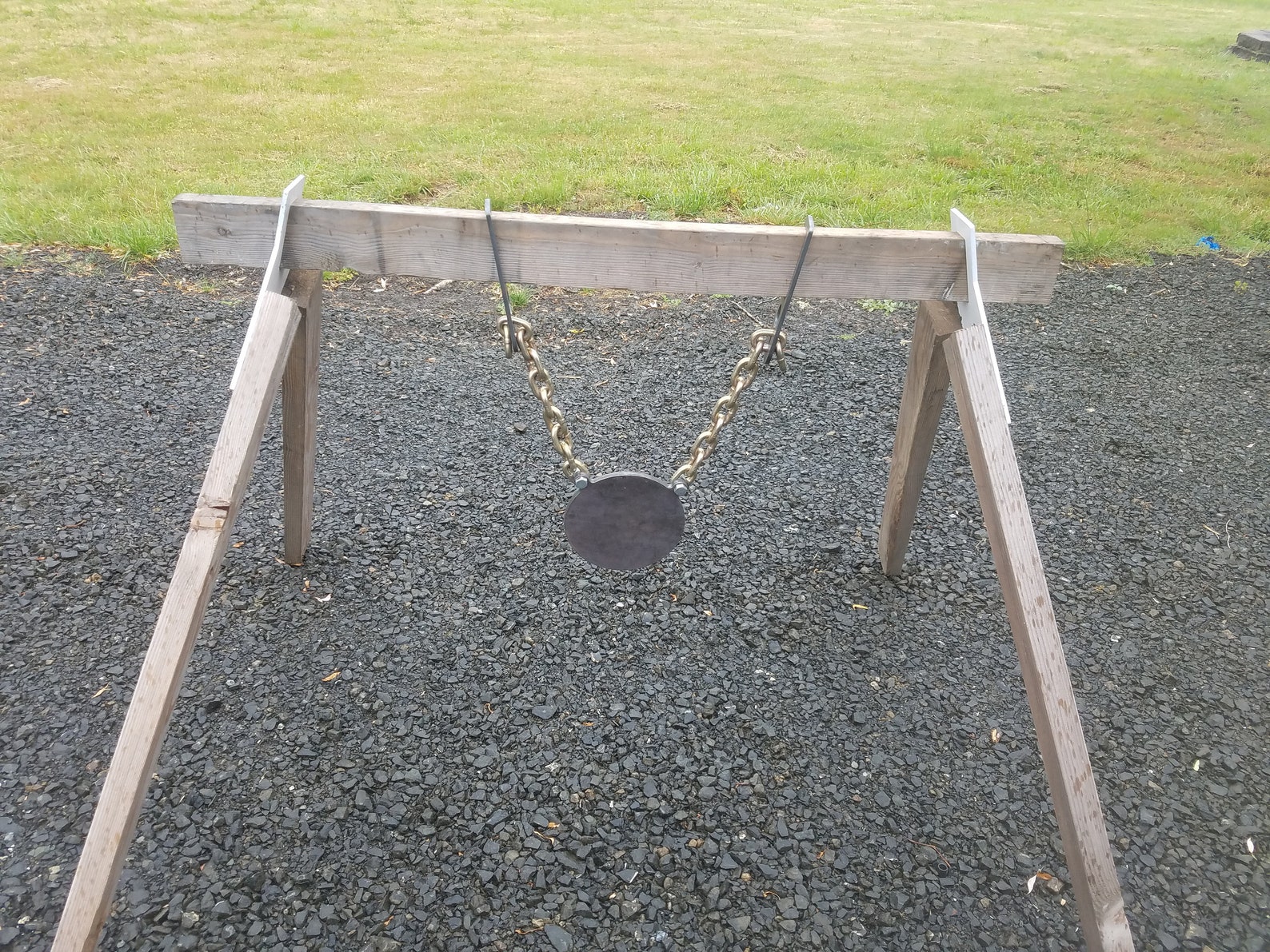 2X4 Chain Gong Hanger Brackets - Etsy