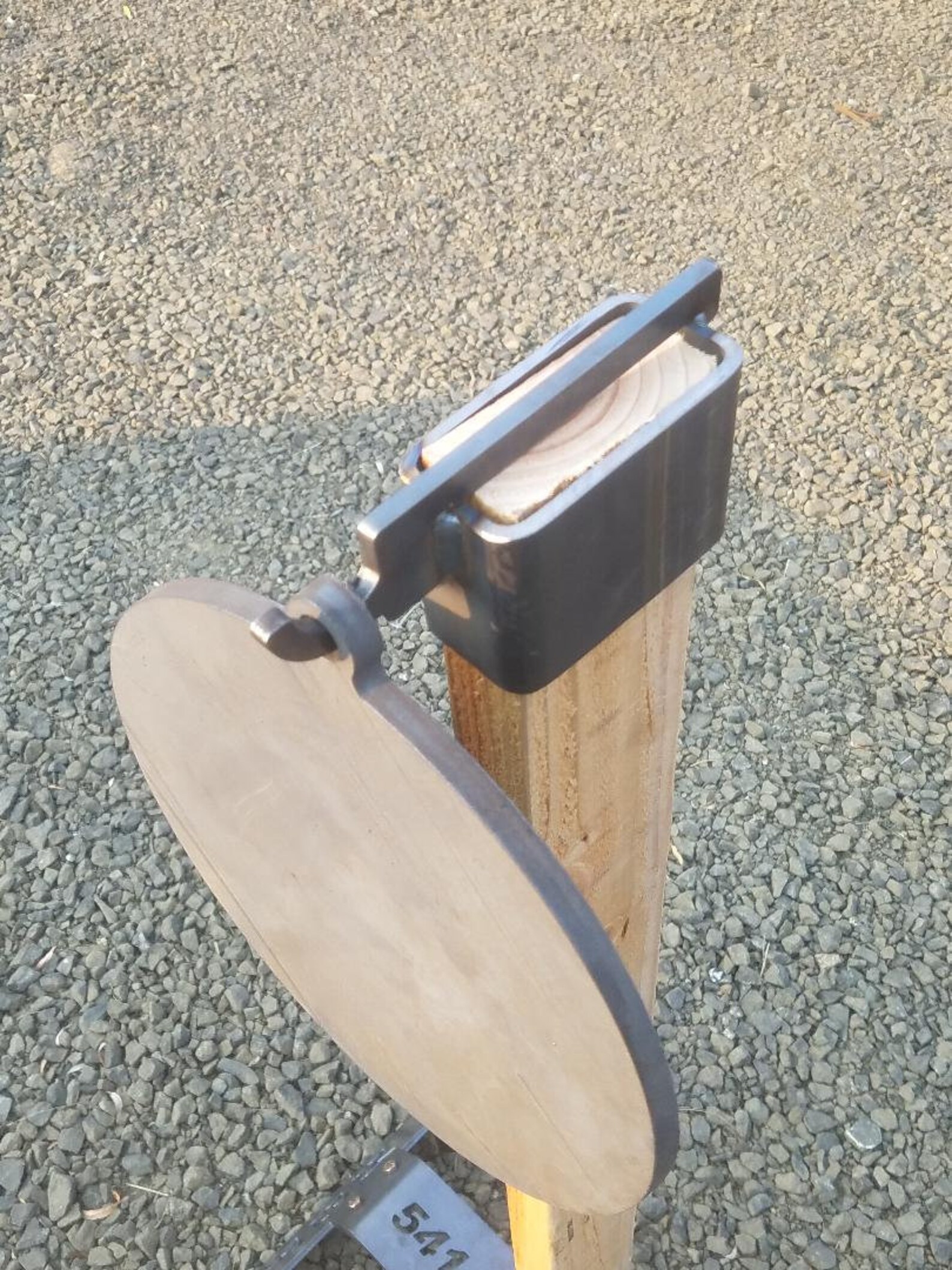 Collapsible new Steel Gong Target Stand and W/ 10 Inch 3/8 | Etsy