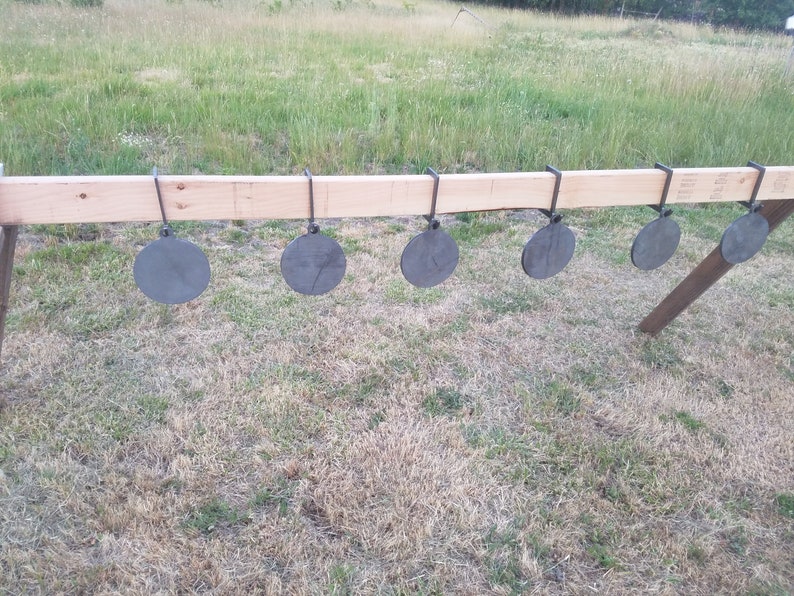 Portable Steel Challenge Plate Rack for Handgun Training - Etsy