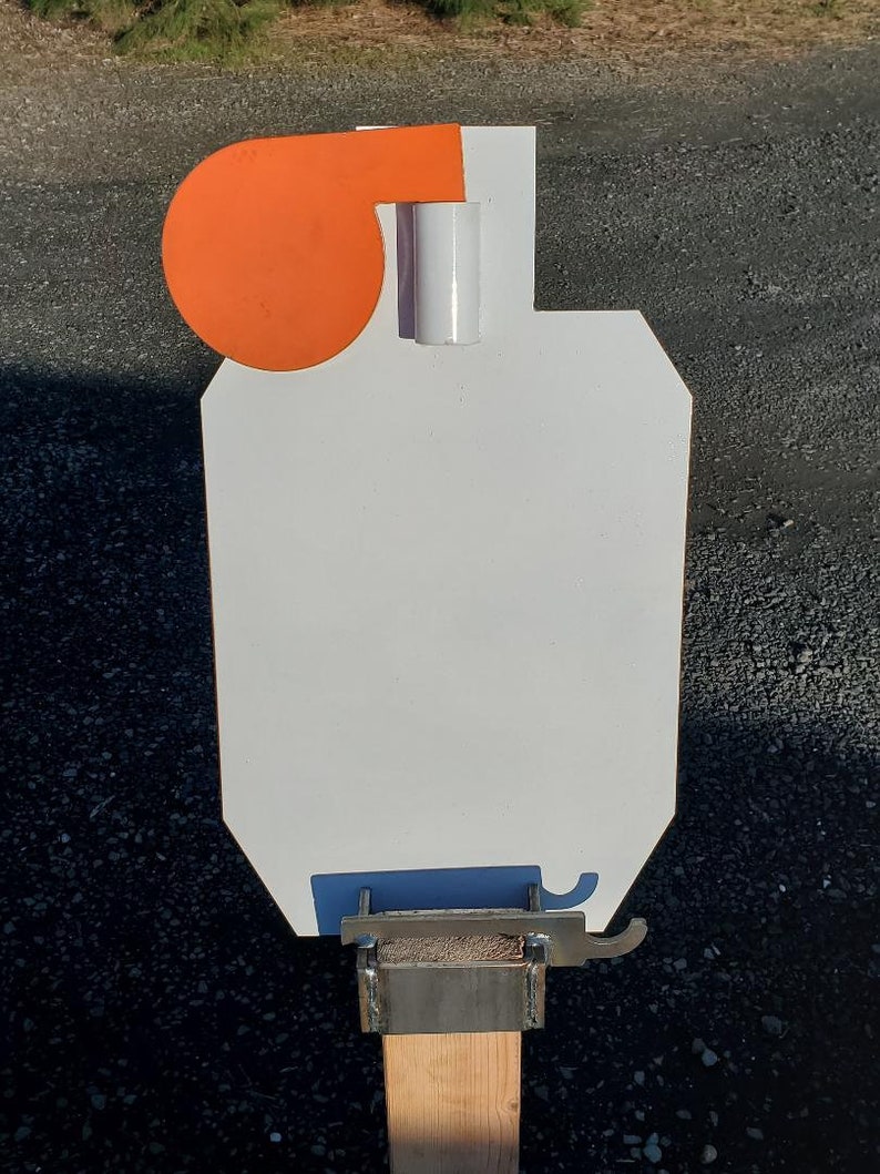 AR500 Steel Hostage Angled IDPA 2/3 12x20 Shooting Target 3/8 AR500 ...