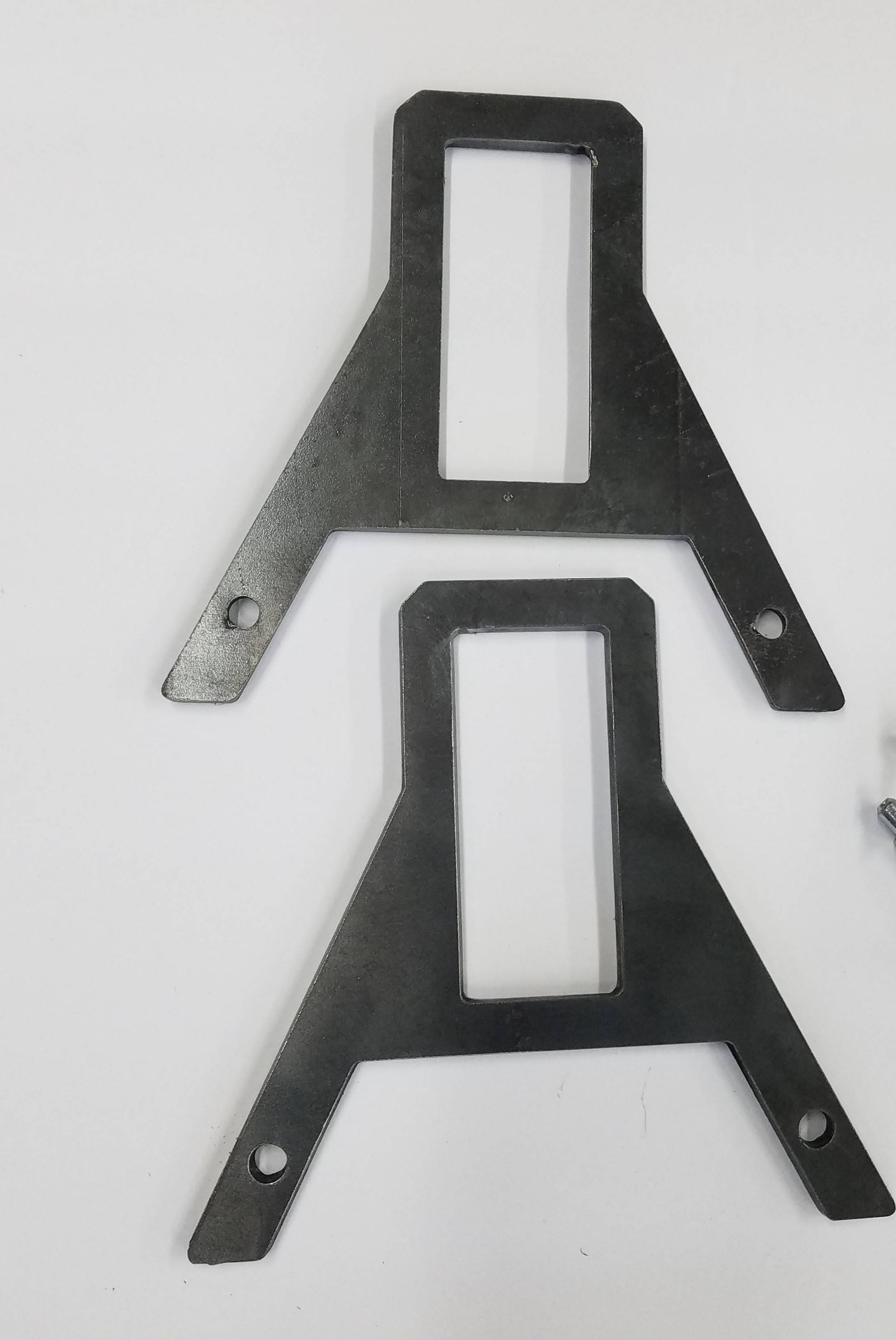 2X4 Steel Tube Bracket Ends - Etsy