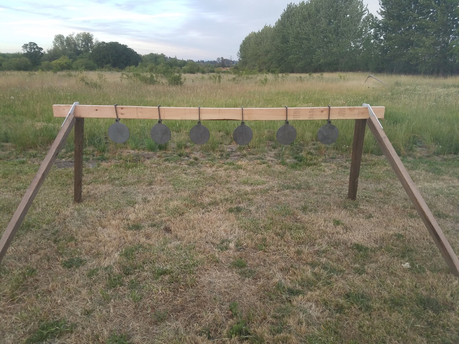 Portable Steel Challenge Plate Rack for Handgun Training - Etsy