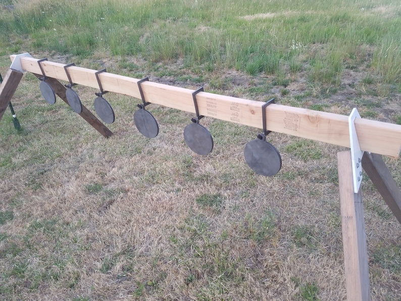 Portable Steel Challenge Plate Rack for Handgun Training - Etsy