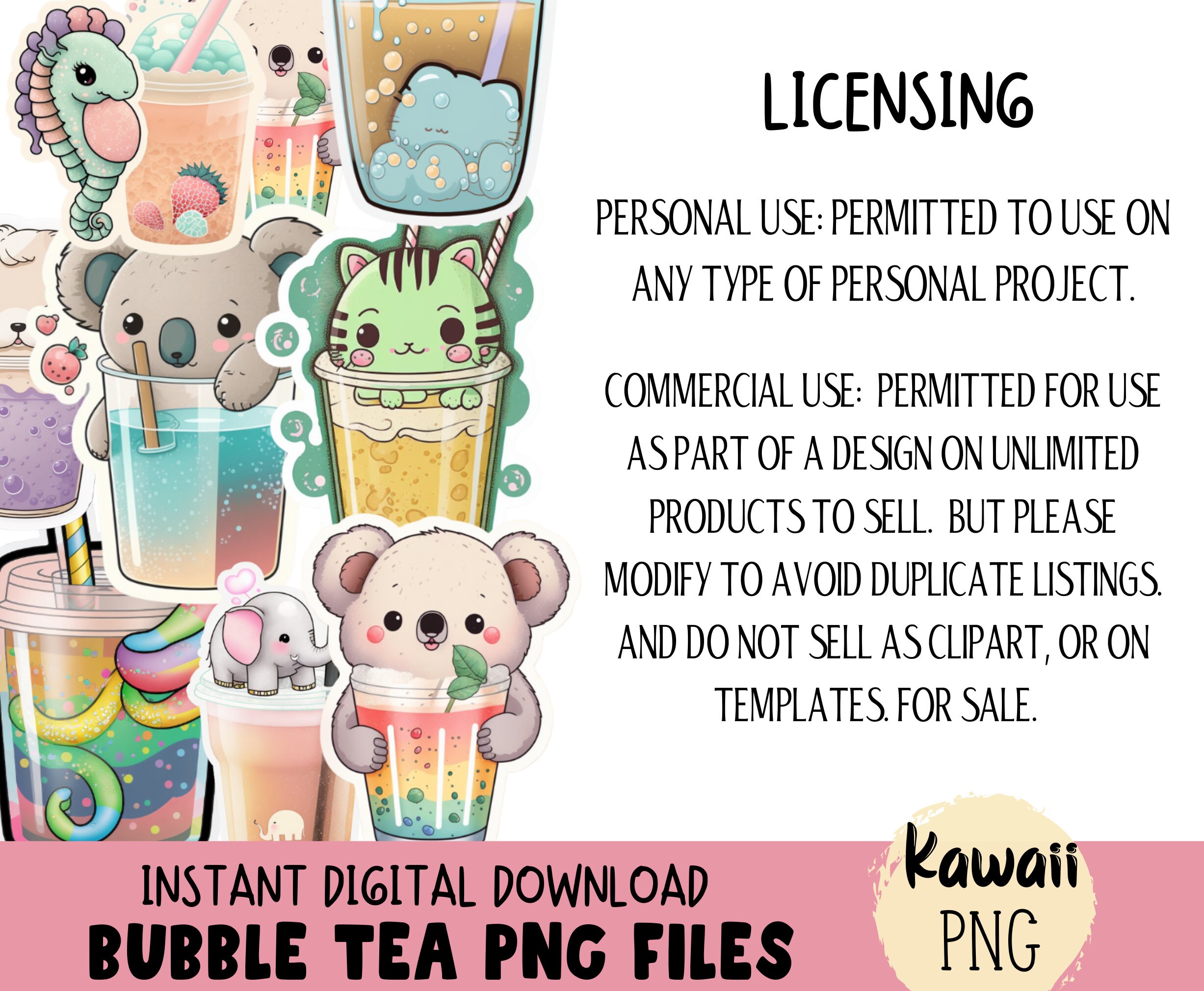 Bubble Tea PNG, Boba tea, boisson Kawaii, Clipart nourriture, art ...