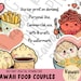 Kawaii Food Clipart, Best Friends Png, Cute Couples Clipart Bundle ...