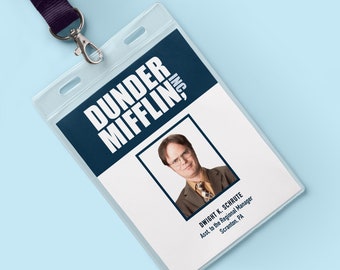Dwight Schrute Badge | Etsy
