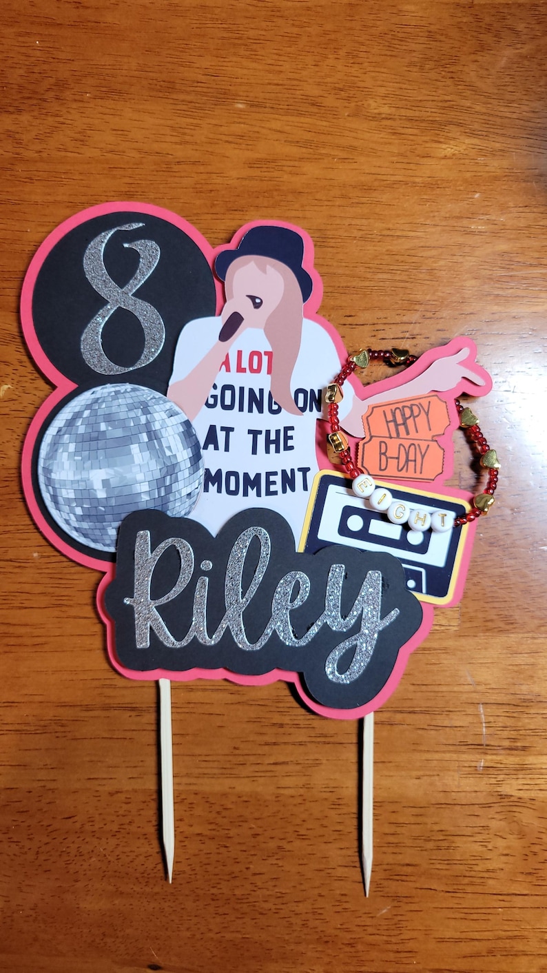 T-swift Cake Toppers, FREE Local Pickup, Happy Birthday, Character Cake ...