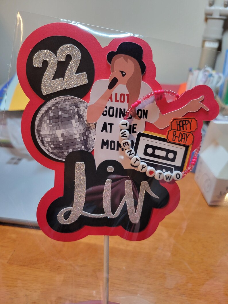 T-swift Cake Toppers, FREE Local Pickup, Happy Birthday, Character Cake ...