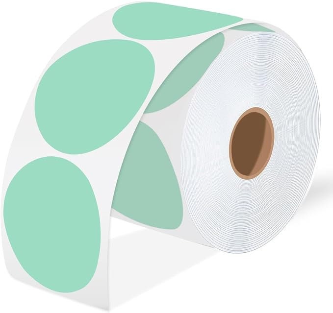 Business Stickers 3 Inch Circle, QR Code, Personalized, Logos, Thank ...